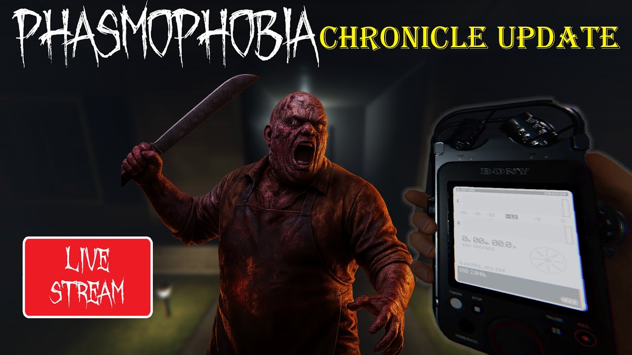 🔴 CHRONICLE UPDATE do Phasmo! Sprawdzamy, testujemy | Phasmophobia ...