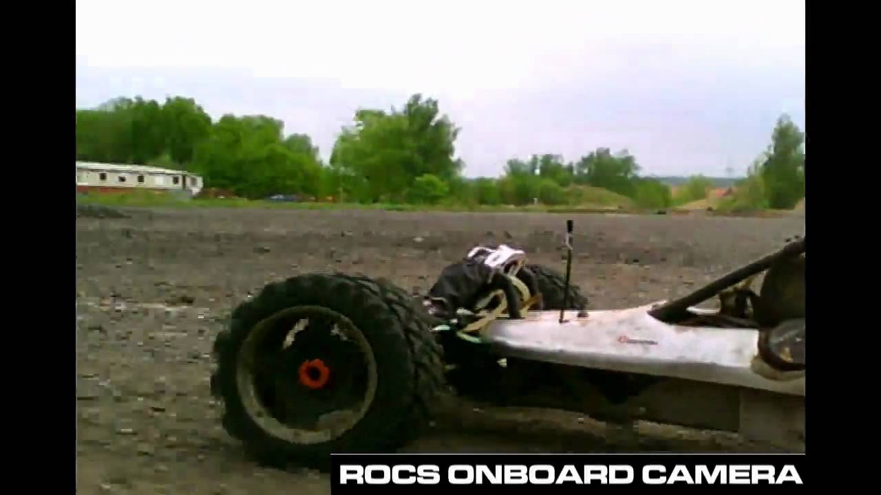 HPI Baja 5B & Rex Nitro - Onboard & Jumps - YouTube