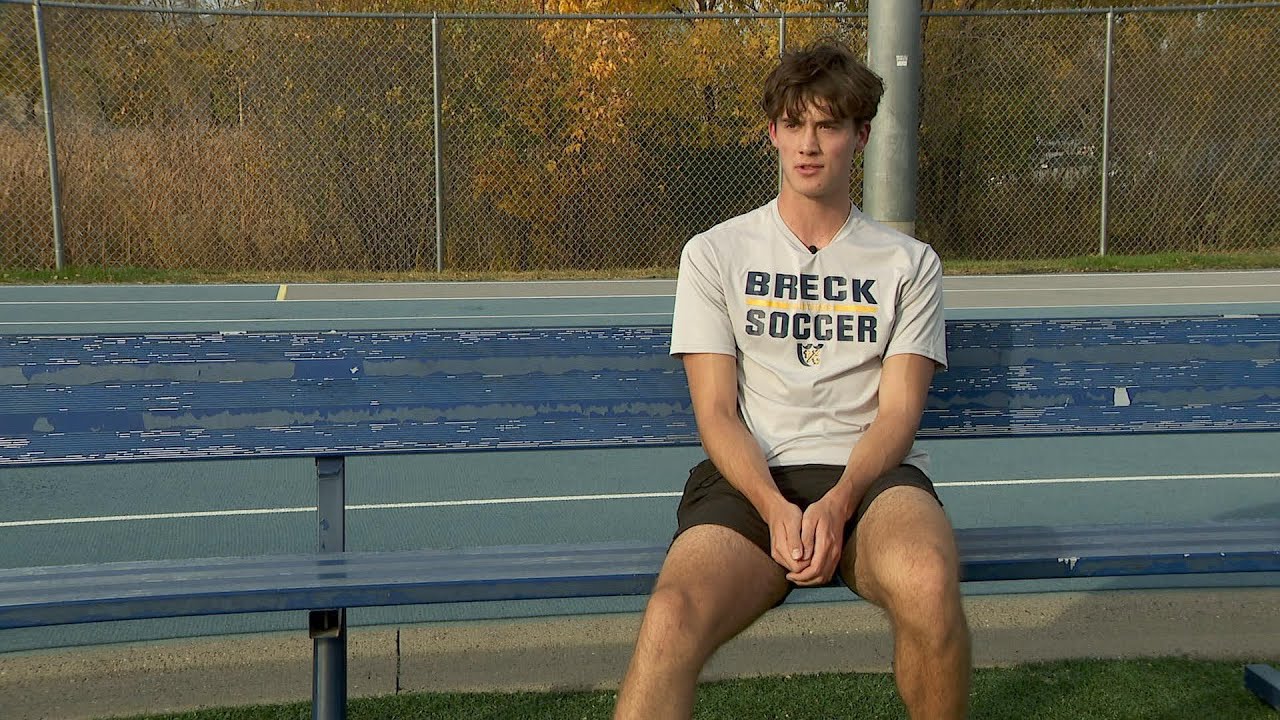 CCX Sports Spotlight: Patrick Eyres, Breck Boys Soccer - YouTube