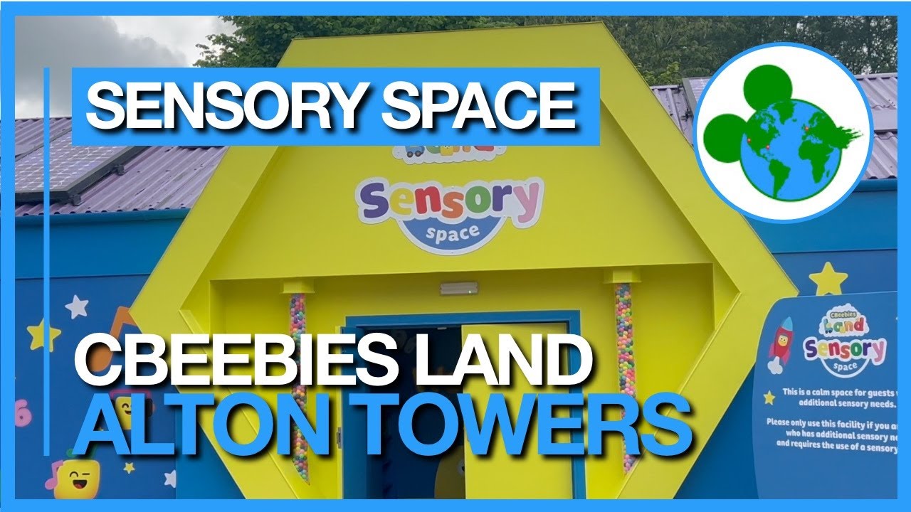 CBeebies Land NEW Sensory Space at Alton Towers - YouTube