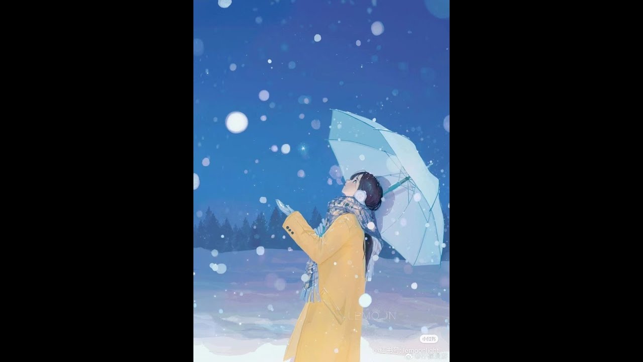 Snowlit Night's Remnant｜Healing｜Newage｜Relaxation Sensitive｜Piano music ...