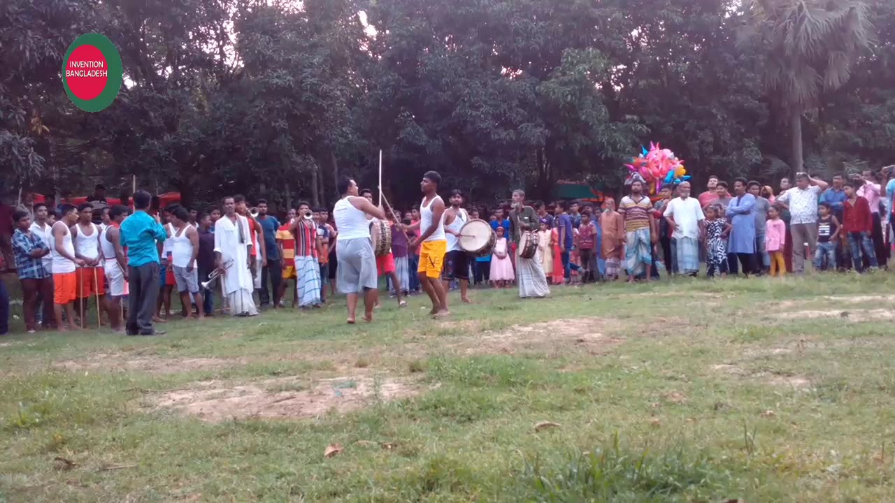 Traditional Stick Play - Lathi Khela । গ্রাম বাংলার ঐতিহ্যবাহী লাঠি ...