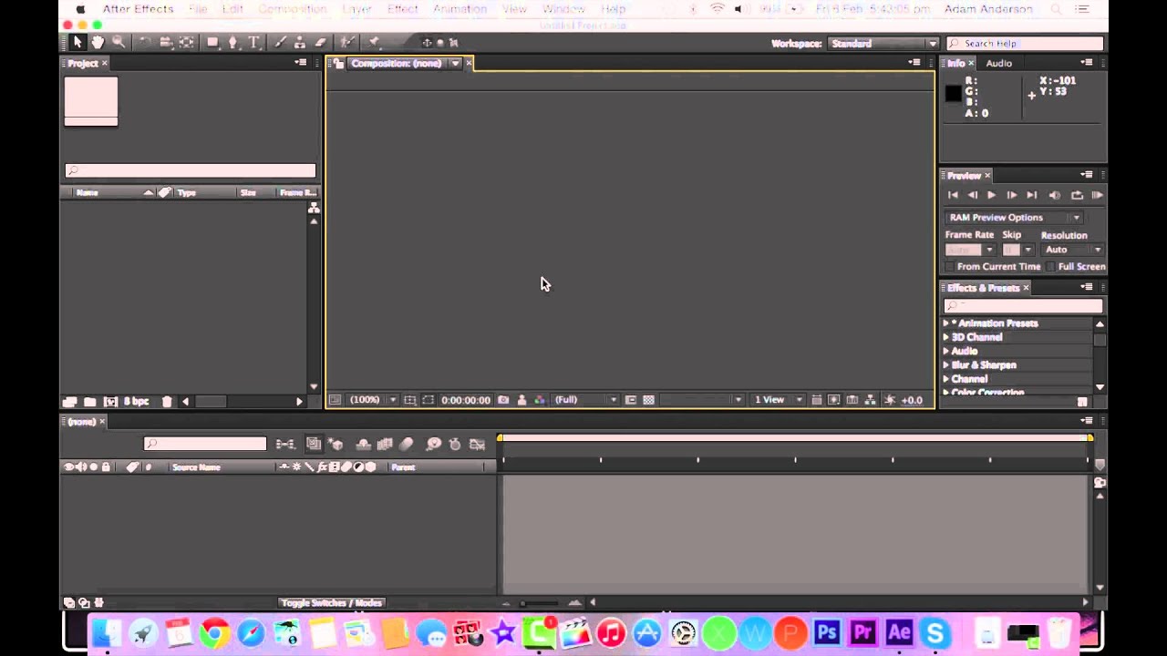 How to get Adobe After Effects CS6 version 11 to work on Yosemite ...