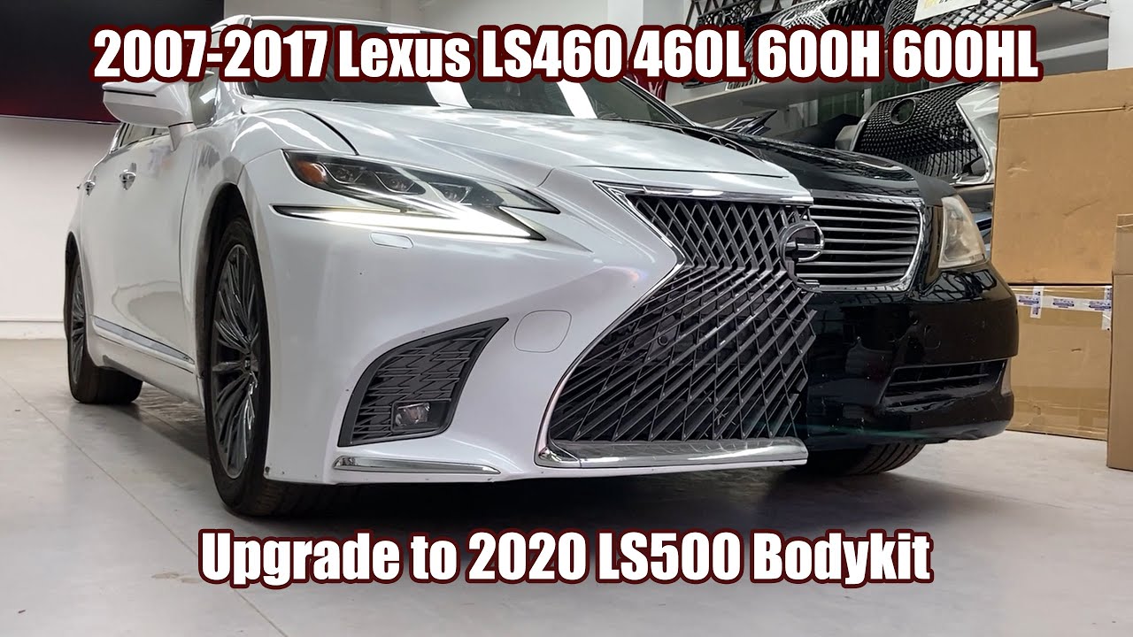 2007-2017 Lexus LS460 LS600 Upgrade to 2020 Year Version Lexus LS500 ...