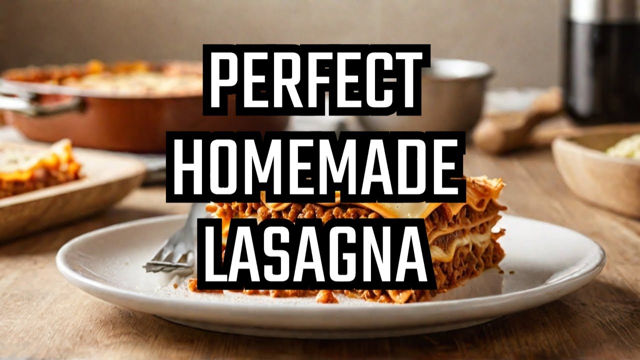 Home Made 4 layer Cheesy Lasagna - YouTube