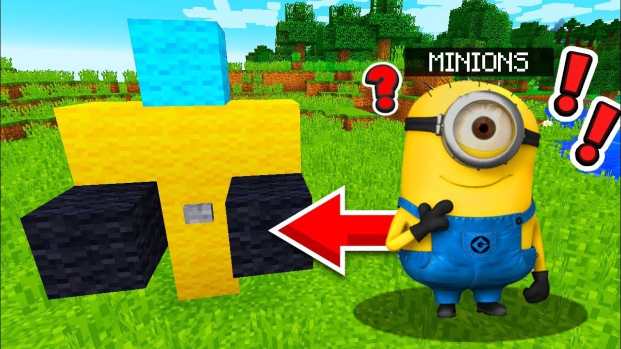 Spawan Mutant Minion Vs Steve Alex Pig Team MINECRAFT - YouTube