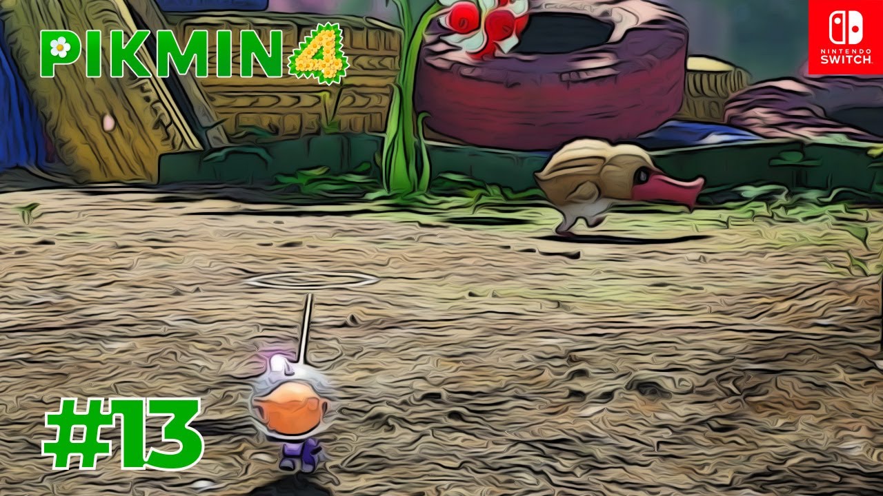 CURE A LEAFLING| Blossoming Arcadia | Pikmin 4 - Part 13 - YouTube