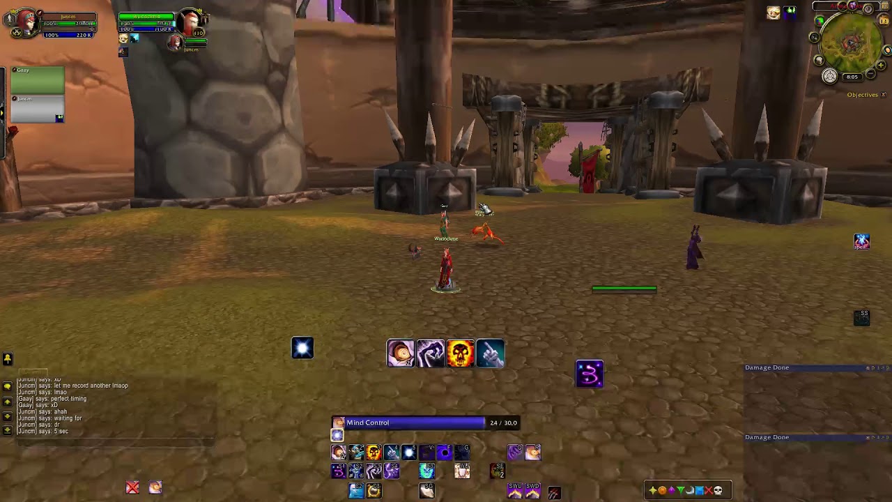 Hunter freezing trap vs Mind control - YouTube