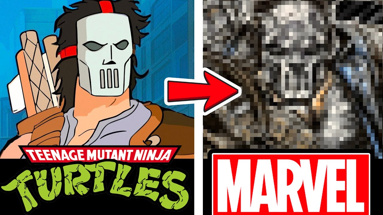 MARVEL ARTIST draws 80s CARTOONS?? TMNT CASEY JONES drawn in a MARVEL ...