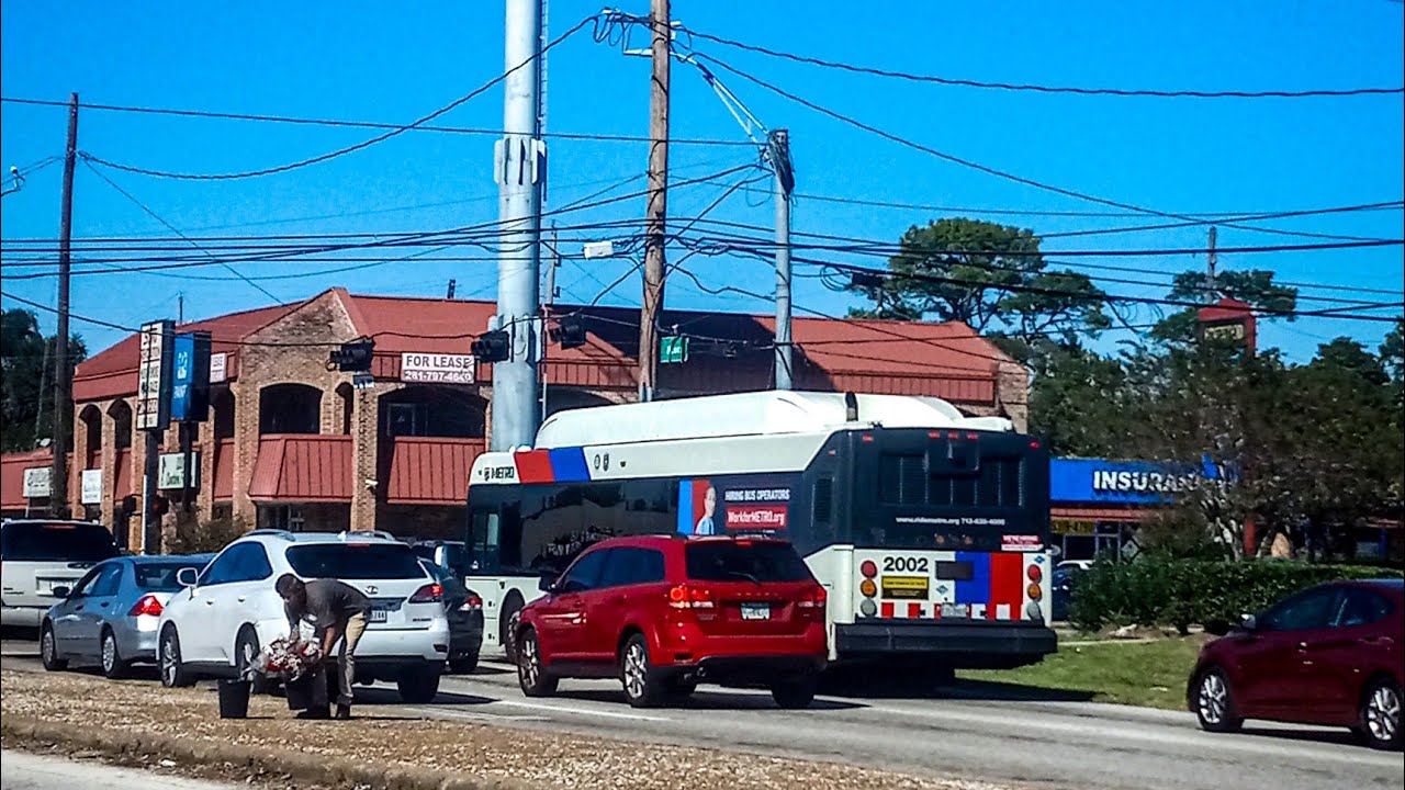 Riding METROHouston 99 Ella-Fm1960 From Fm1960 To Greenspoint Transit ...