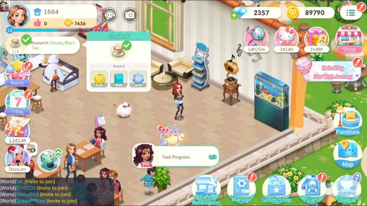 Hello Cafe Gameplay #4 - Level 15 to 19 - YouTube