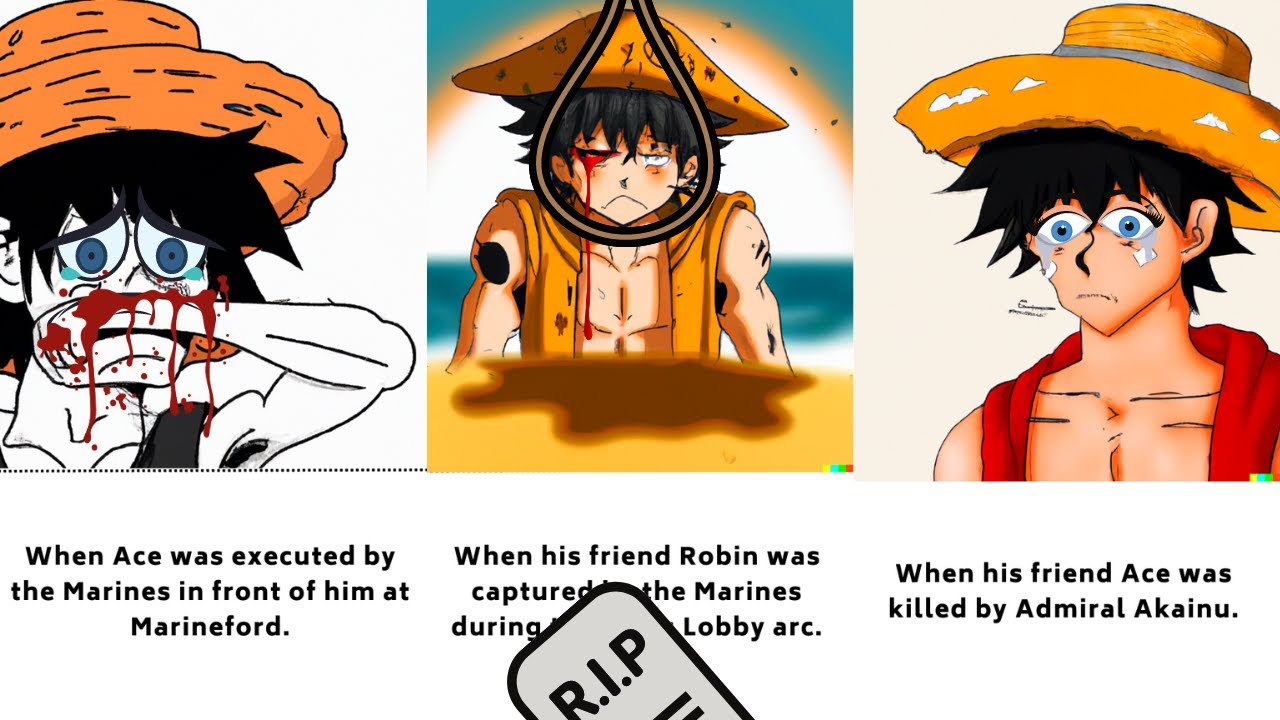 One Piece Moments When Luffy Lost Hope #datadigger3d #anime #onepiece # ...