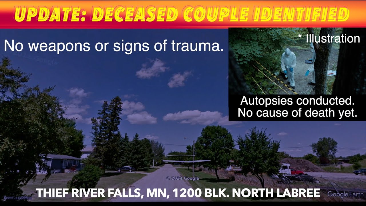 UPDATE: Deceased Couple In Thief River Falls, MN Identified - YouTube