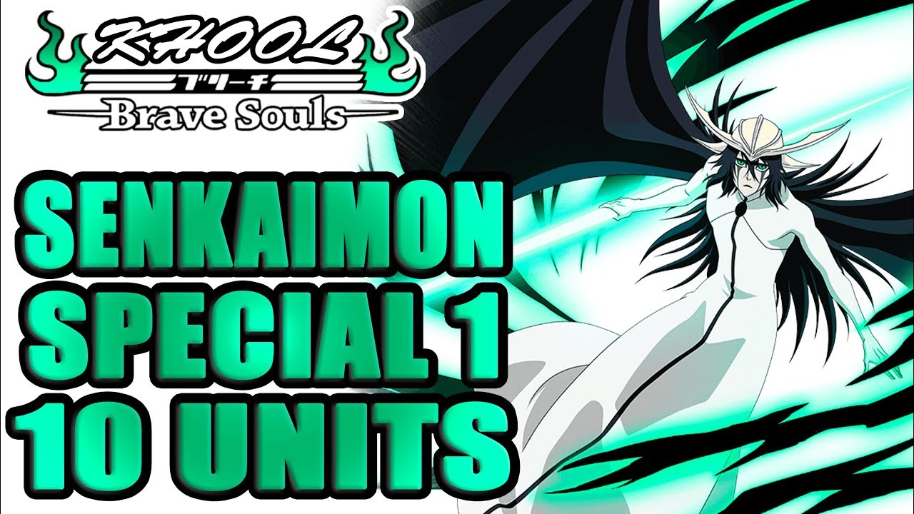 🧗🔥10 UNITS SPECIAL FLOOR 1 SENKAIMON 🔥🧗 Bleach Brave Souls - YouTube