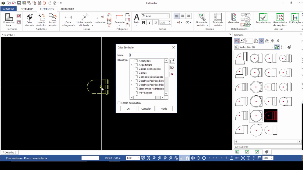 Simbolos De Acessorios Para Tubos Autocad 12 Conforja Conexões De