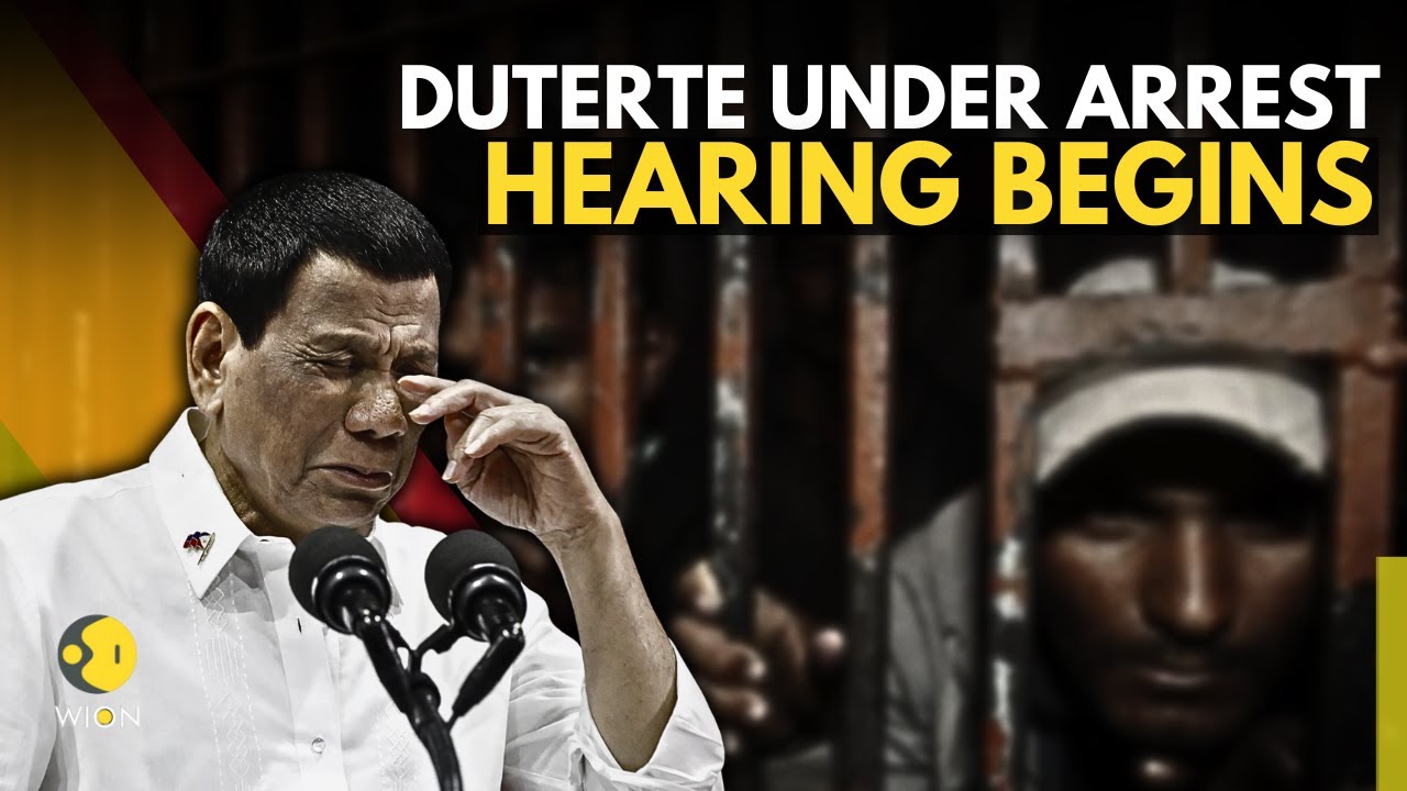 Rodrigo Duterte Arrest LIVE: Duterte In ICC Custody | Drug War ...