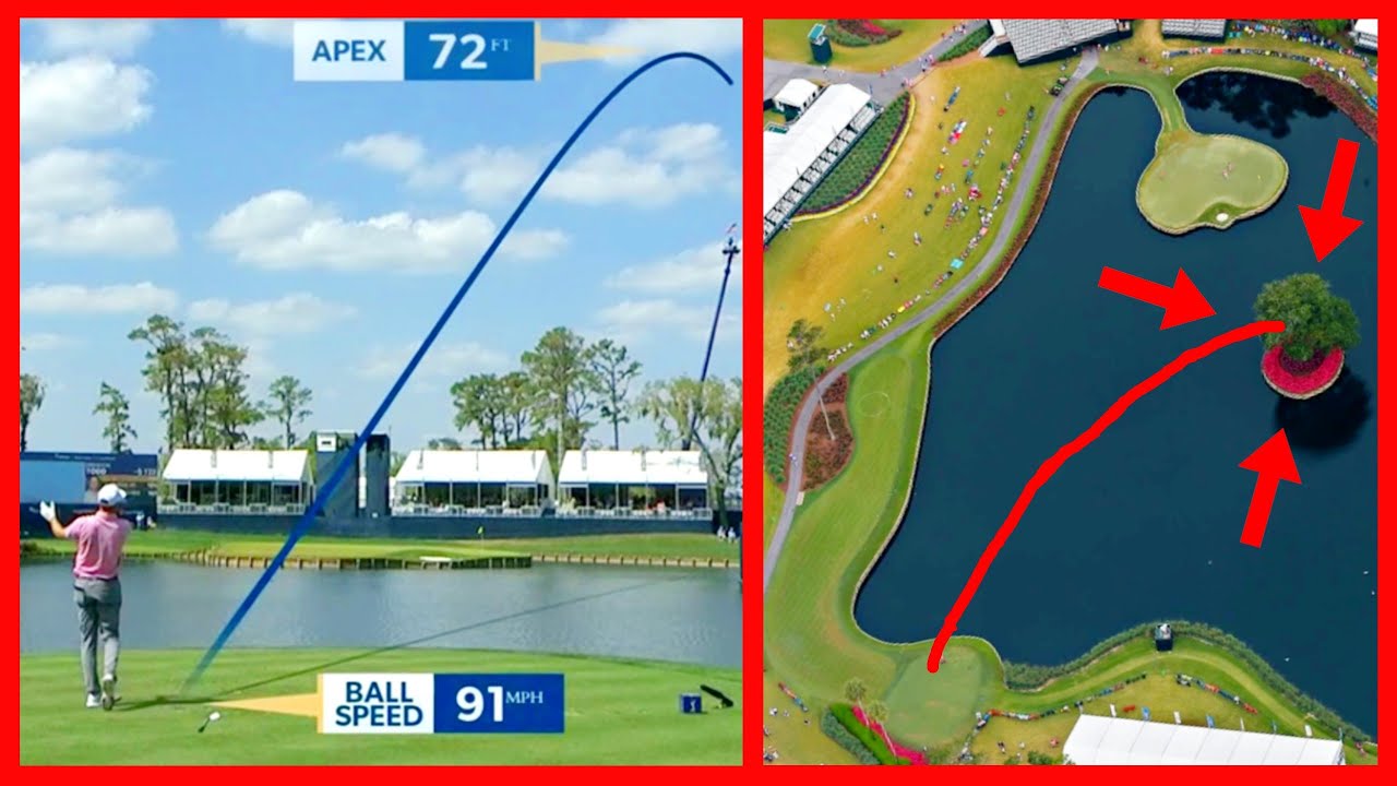 ⛳️ RECOPILATION OF GOLF SHANKS OF PRO PLAYERS IN THE PGA TOUR - YouTube