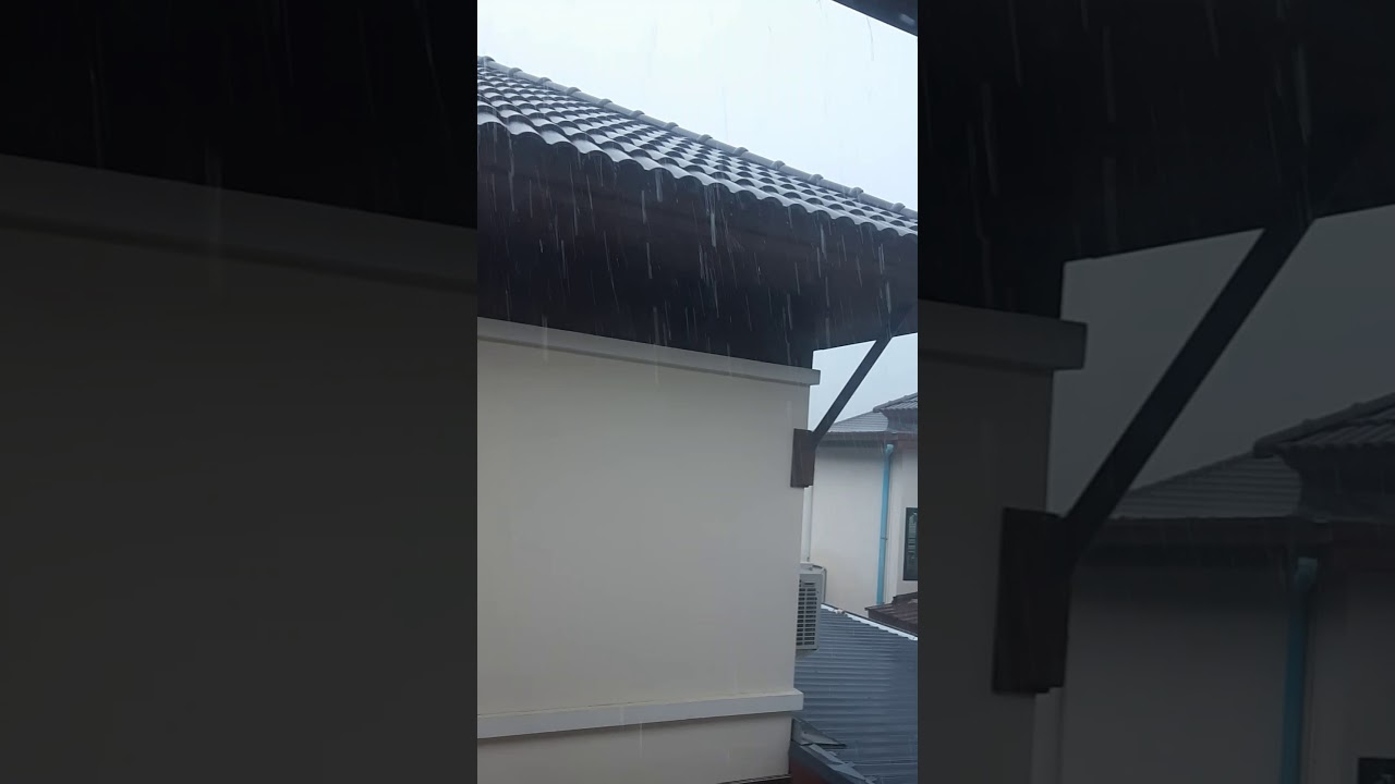 My house is raining outside!! - YouTube