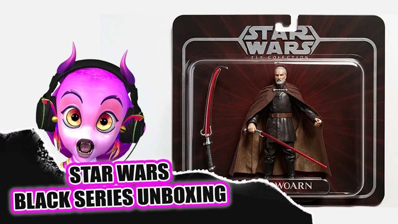 🗡️ Star Wars Black Series – Comte Dooku | Unboxing Complet Figurine 15 ...