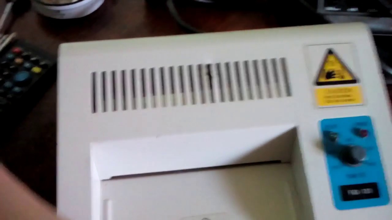 Ламинатор Agent FGK-120 - YouTube