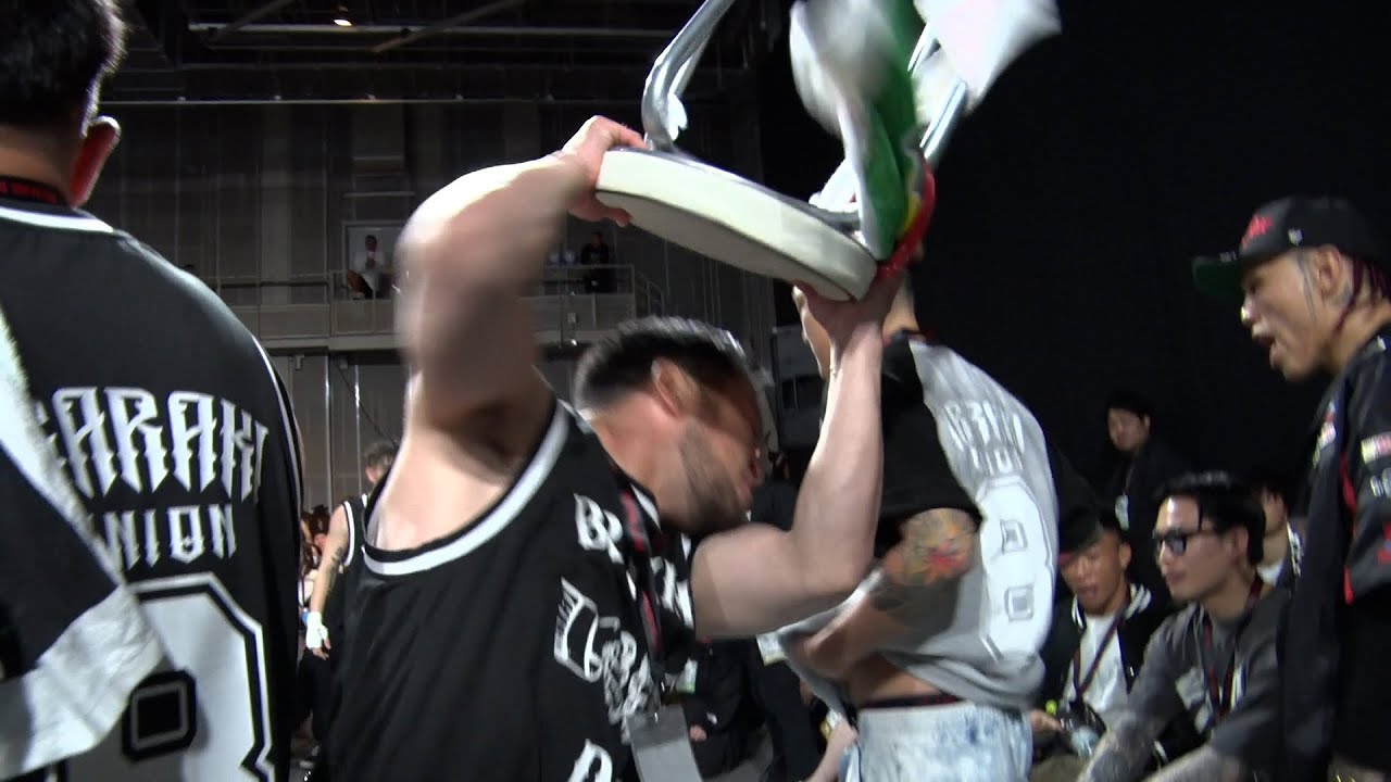 【一触即発】BD15.5の喧嘩自慢の舞台裏に潜入したら放送事故寸前だった。 - YouTube