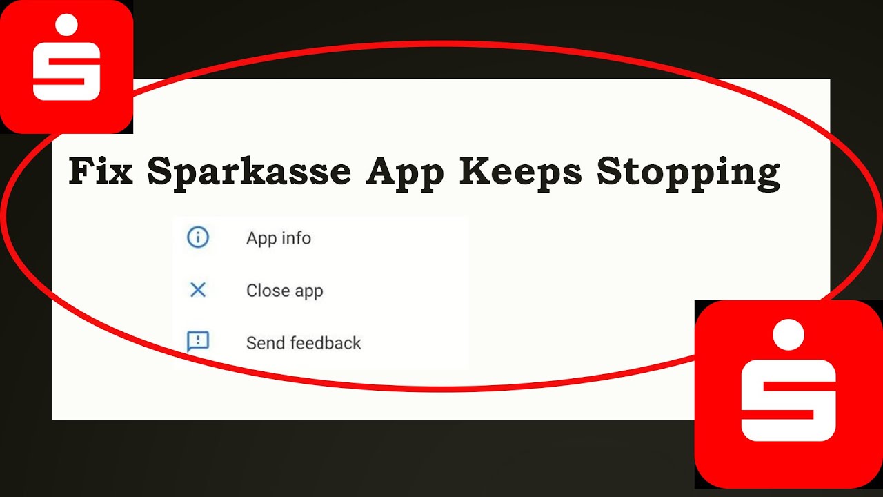 Fix Sparkasse Keeps Stopping | Sparkasse Crash Issue | Sparkasse | PSA 24 - YouTube