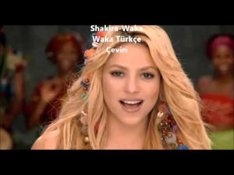 Shakira waka waka altyazı