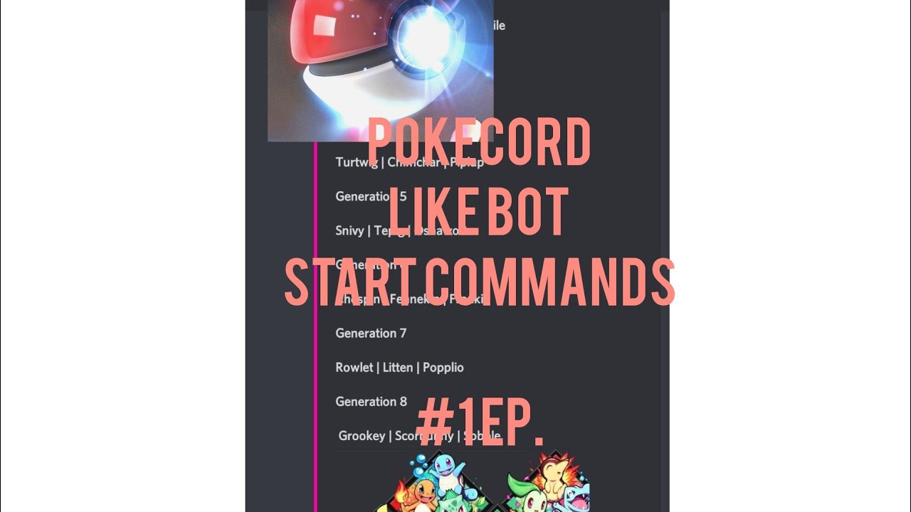 How to make discord bot like poketwo in android start commands #1 # ...