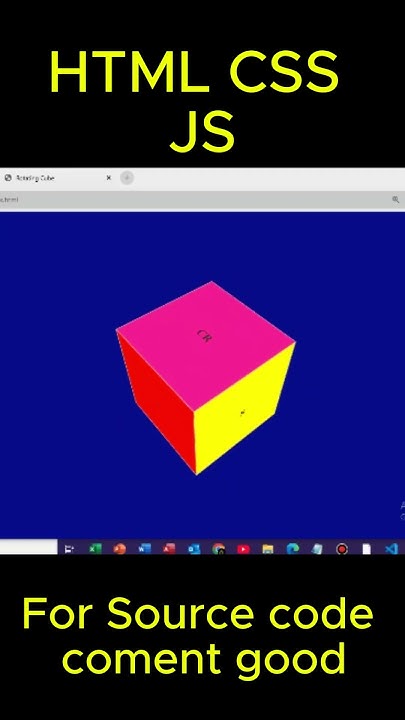 🎲 3D Cube Animation Using HTML & CSS #short #3danimated #3dcube #3danimatedeffects #shortsfeed ...