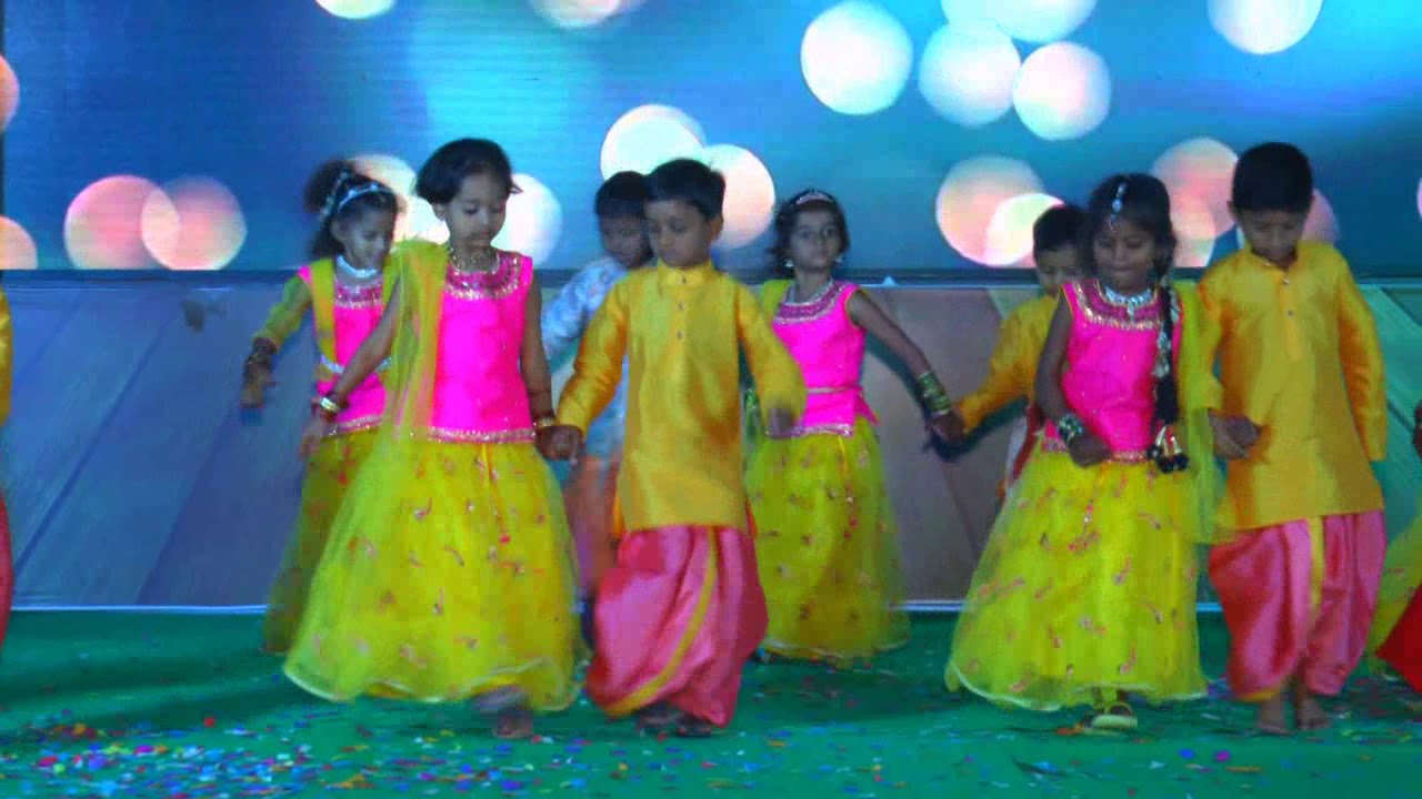 Bhagyada balegara dance performance by U.K.G Students, on 4th Annual ...