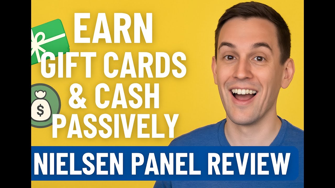 Earn Gift Cards & Cash Passively – Nielsen Panel Review - YouTube