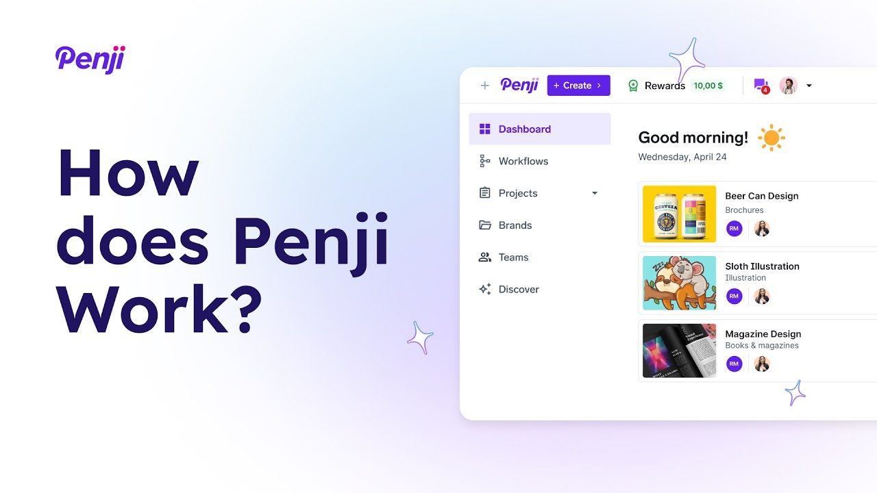 How Does Penji Work? - YouTube