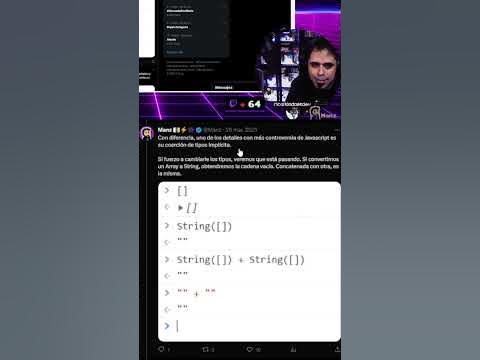 Coercion de tipos implicito en Javascript (1/2) en Javascript - YouTube