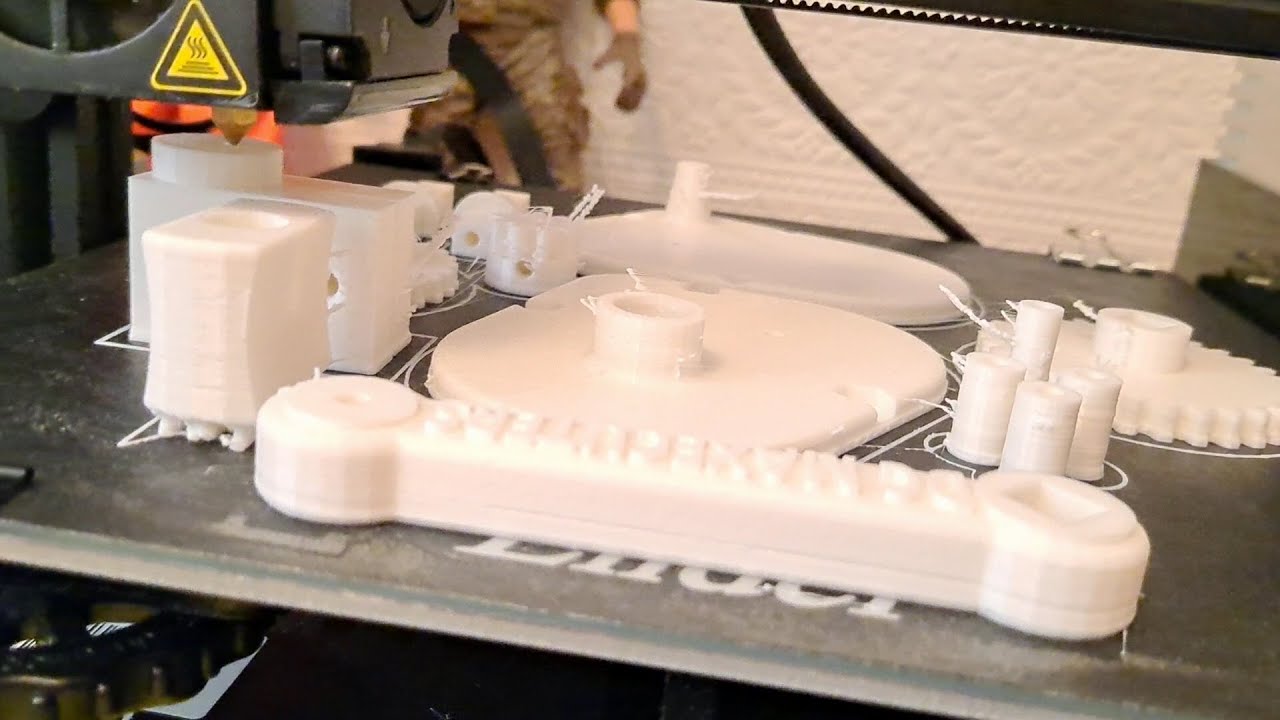 Printing a Motor Winder for Rubber Powered Models - YouTube