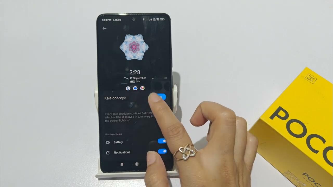 How to turn off always on display in poco m6 pro | poco m6 pro 5G me always on display kaise ...
