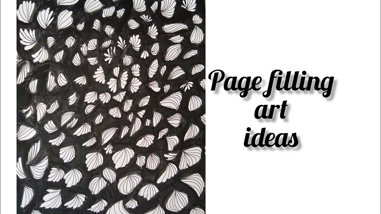 Page filling art ideas l Page filling ideas l Page filling doodle # ...