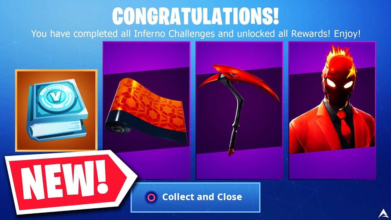 New INFERNO SKIN and INFERNO CHALLENGE PACK Coming Soon on Fortnite ...