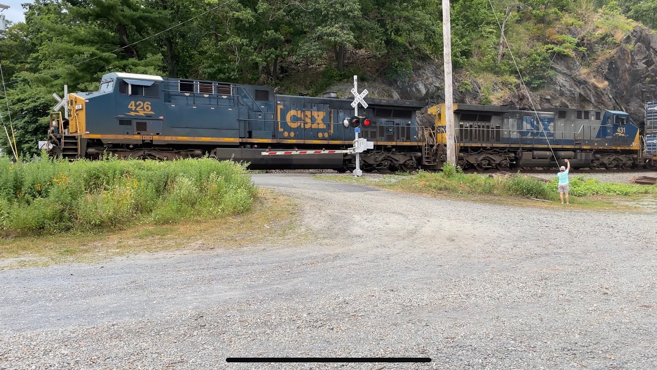 CSX River Line 4K HD: CSX I158 - YouTube