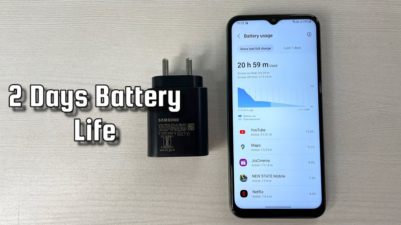 Samsung Galaxy F14 5G Battery Test Insane Battery Backup - YouTube
