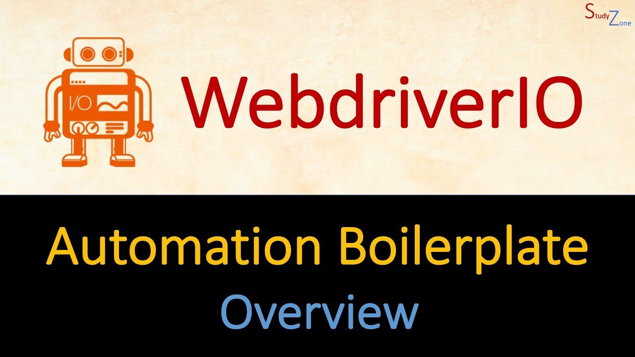 Overview Webdriverio Automation Framework Boilerplate For Beginners