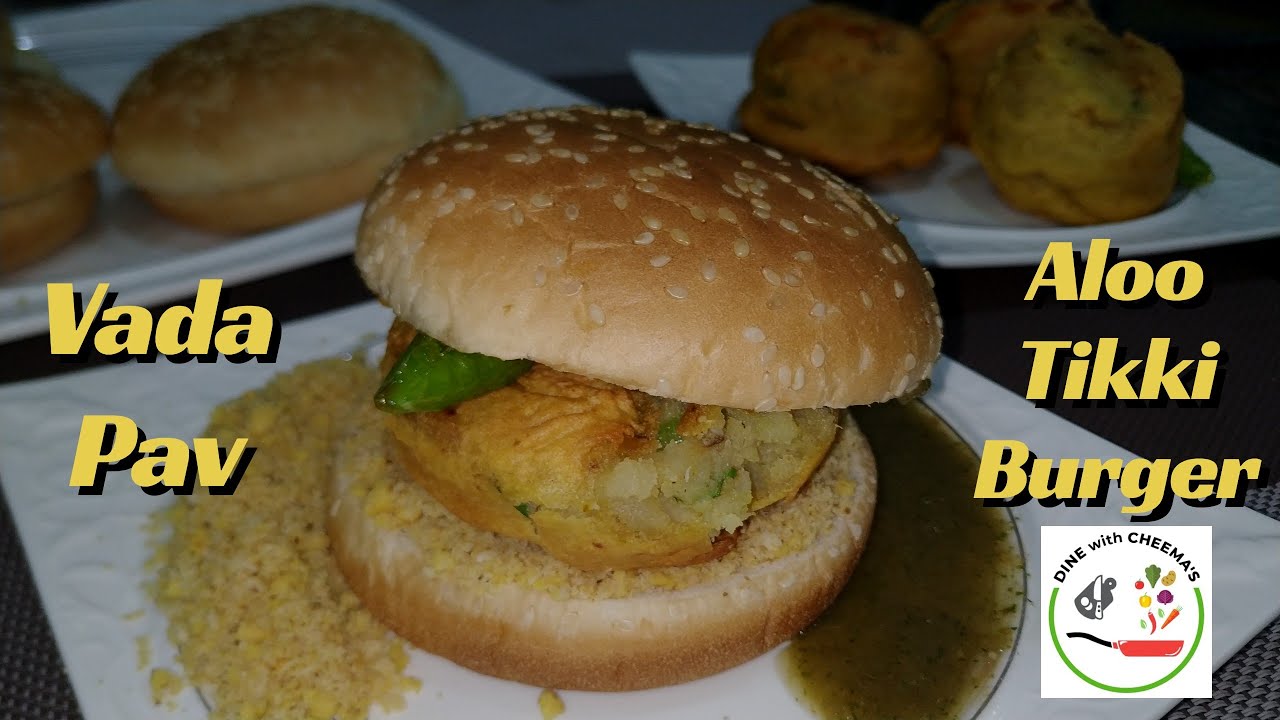 Vada Pav Recipe | Aloo Tikki Burger | How to make Vada Pav? - YouTube