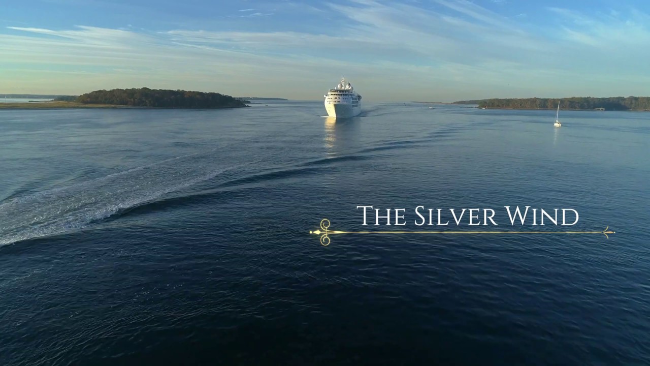 The Silver Wind sails through sunrise! - YouTube