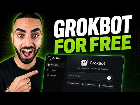 HOW TO USE GROKBOT FOR FREE