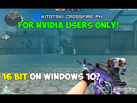 CrossFire Philippines: 16 bit on WINDOWS 10 settings! [100% it works!]