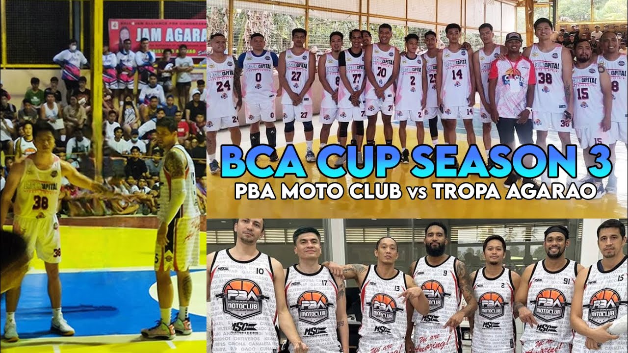 NAKALARO KO ANG PBA MOTO CLUB | BCA Cup Season 3 Opening | TROPA AGARAO ...