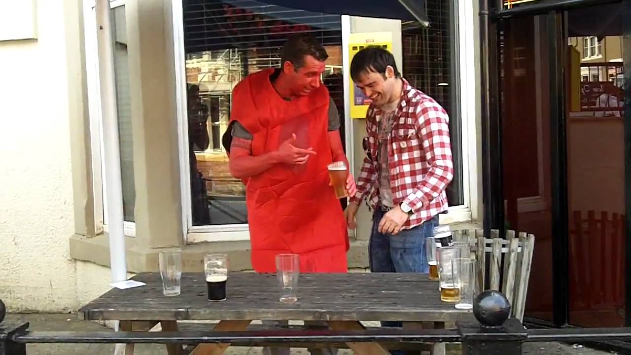 Straight arm drinking challenge - YouTube