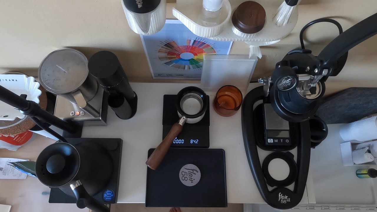 How To Make Coffee Today? Flair 58 LE - First two espresso shots ...