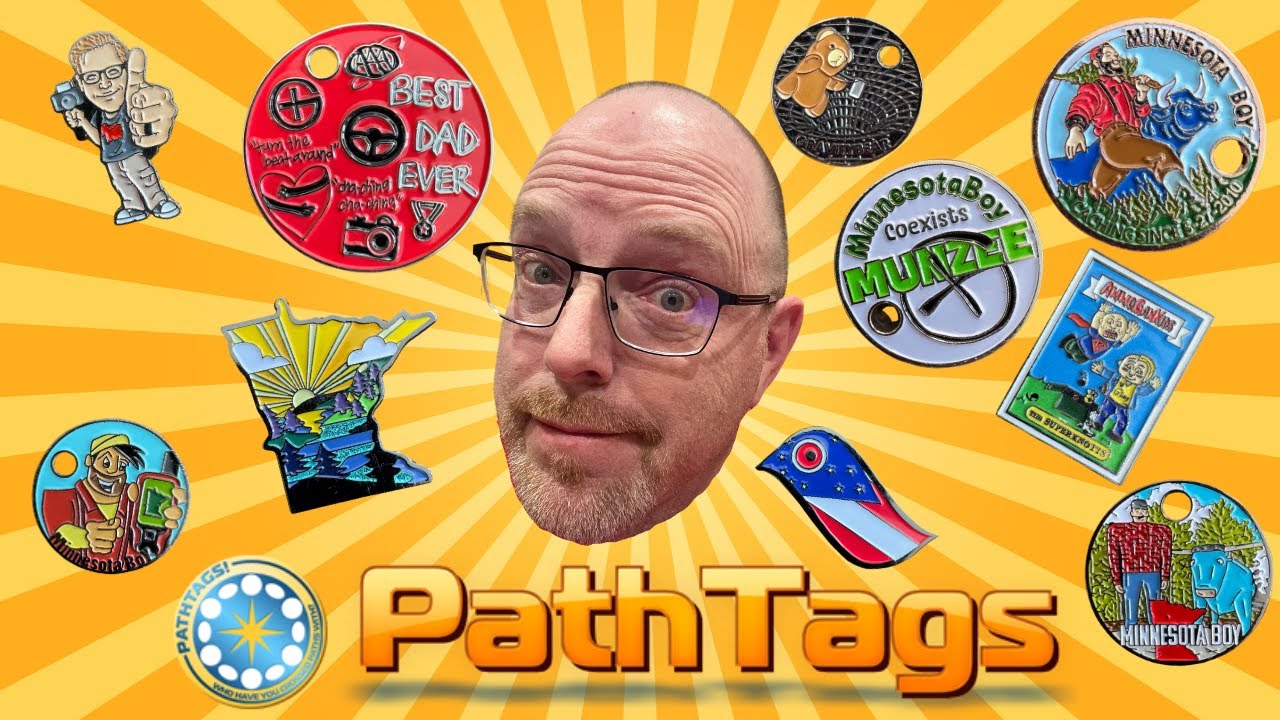 Collecting Pathtags; A geocaching side hobby - YouTube