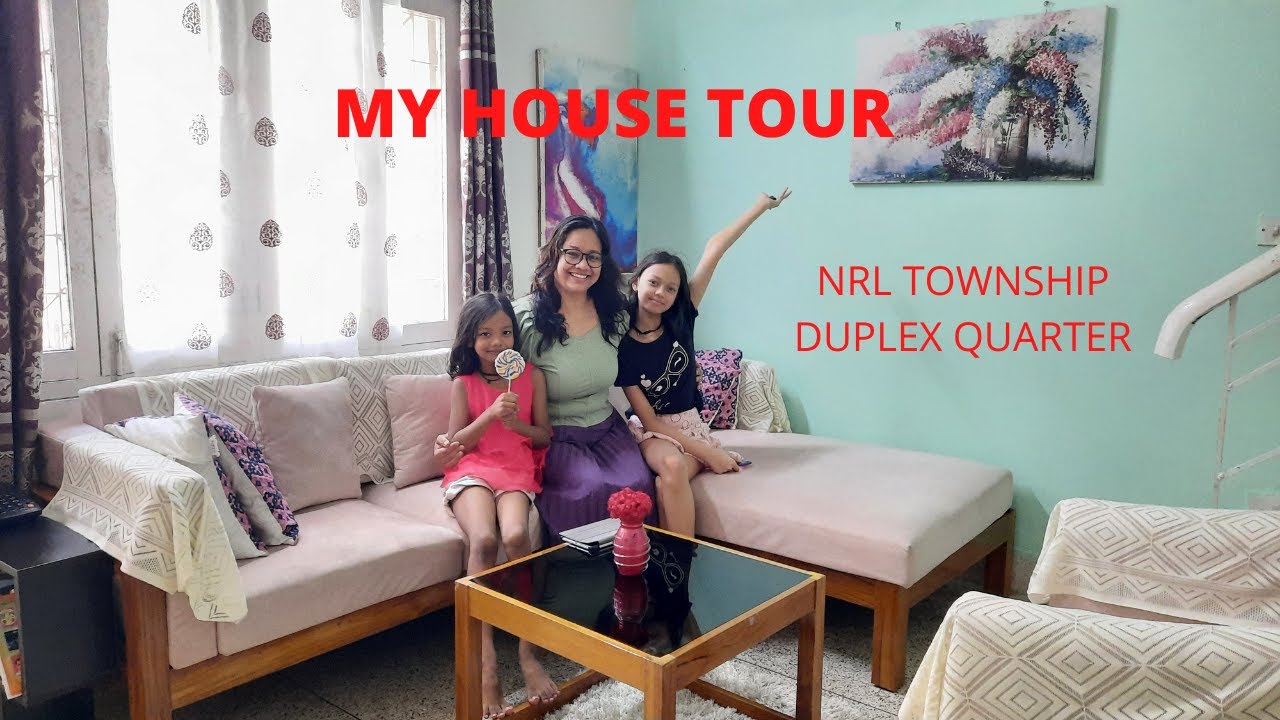My House Tour| NRL Township Quarters| Inside View| NRL Township Vlogger ...