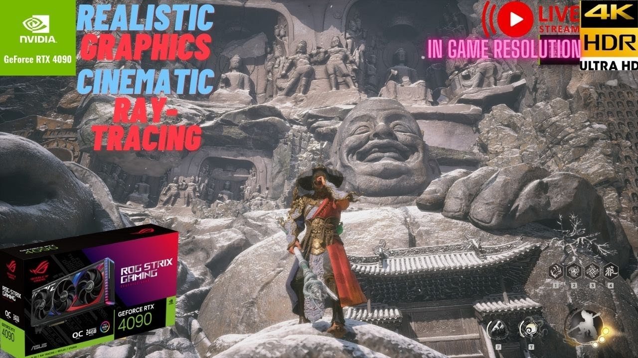 Black Myth Wukong Ultra Realistic Gameplay | 4k Hdr Ultra Hd | Nvidia ...